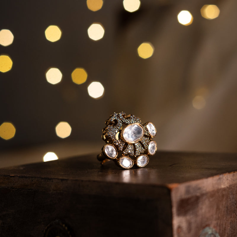 Kehlani Victorian Ring | 925 Silver Jewellery By Aurika